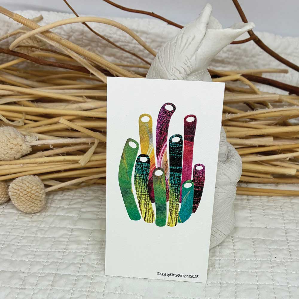Coral Tubes Gift Tag – Skitty Kitty